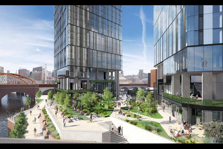 Simpson Haugh gets green light for 51-storey Manchester towers | News ...